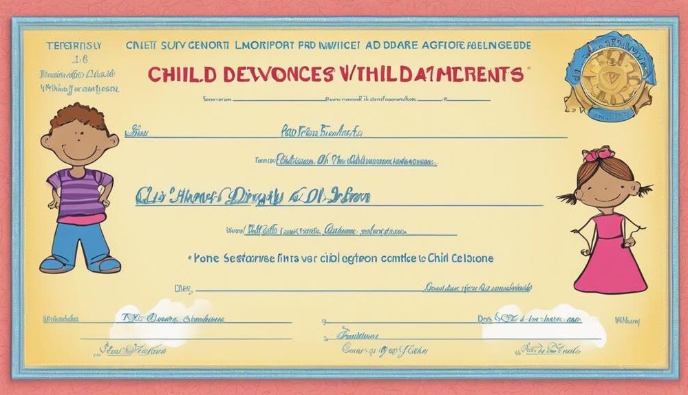 Free Sample Divorce Decree Template for Children - How Get Divorce