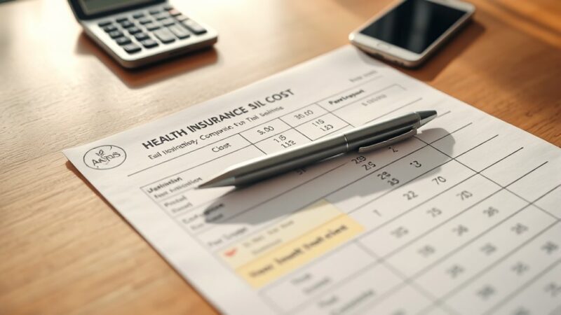 Health Insurance Cost Comparison Worksheet - How Get Divorce