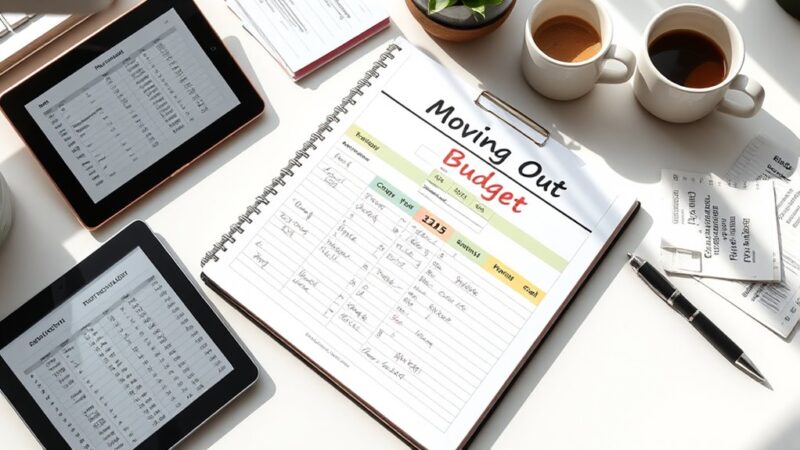 Moving Out Budget Worksheet for Newly Single - How Get Divorce